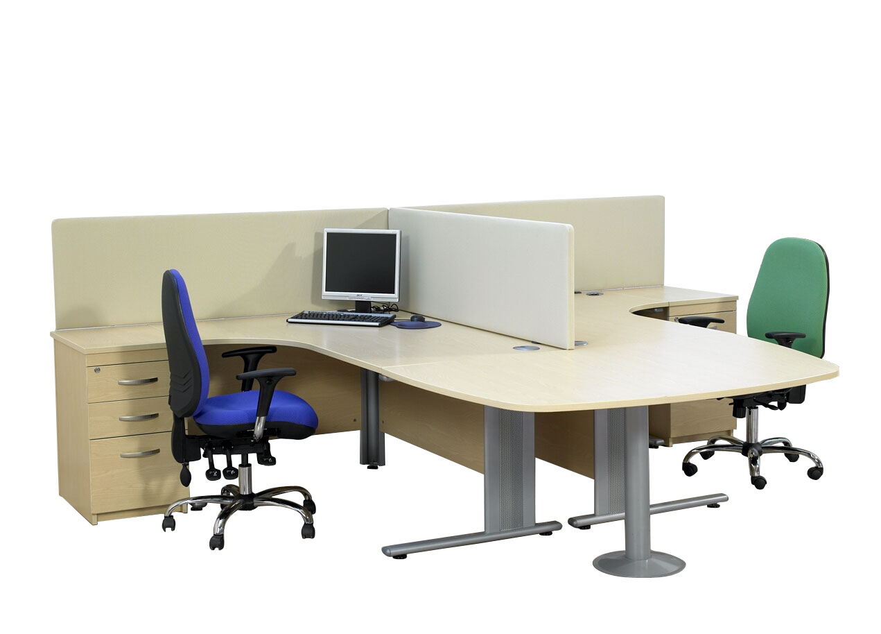 Straight Desktop Screens | PWF LTD